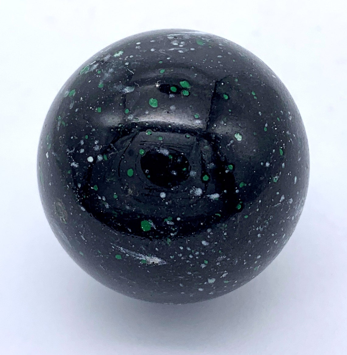 35mm Galaxy 1.4 Giant Glass Marble Mostly Black W Light - Etsy