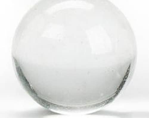 12mm Ice Clear W Bubbles Peewee Glass Marbles New for 2020!! Choice of ...