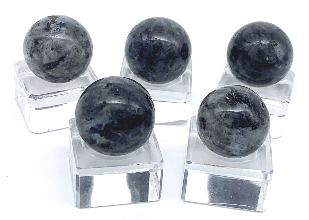 17mm Labradorite Stone Shooter Mineral Marbles Single or Pk of 5 (3/4 ...