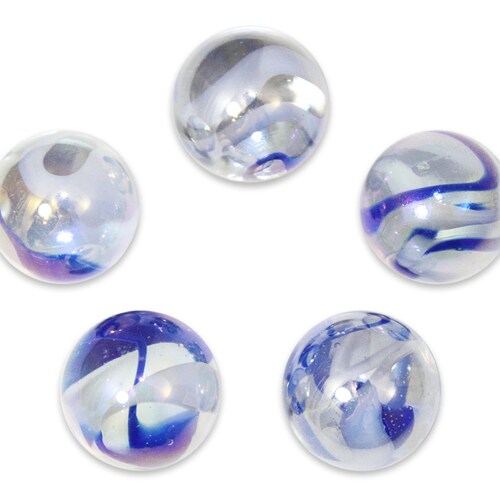 22mm fungus Marbles Glass Shooters Pack of 5 - Etsy