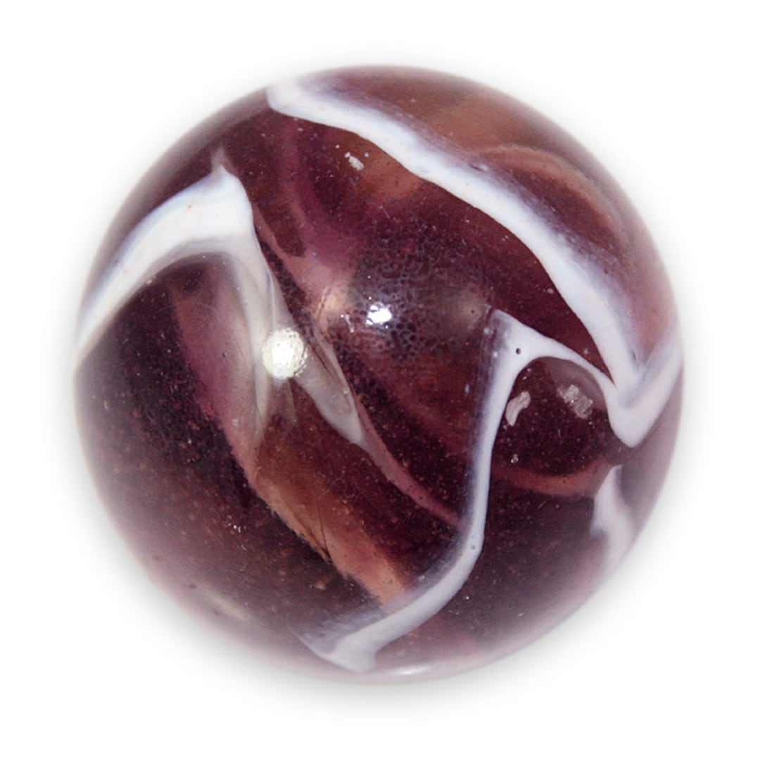 42mm Mammoth "octopus" (1.65") Glass Mega Marble Translucent Purple and ...