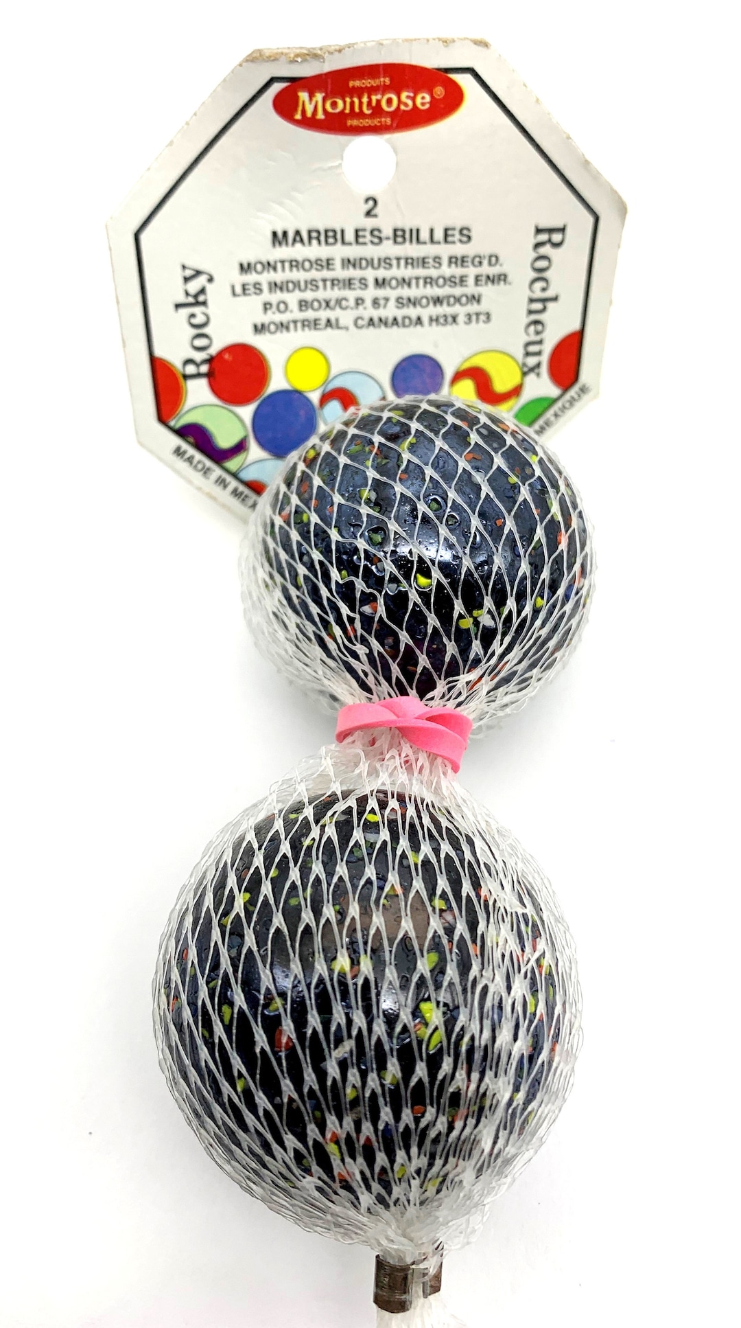 42mm Rocheux "rocky" Mammoth Glass Mega Marbles Net Bag of 2 From ...
