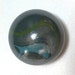 50mm Jupiter Glass Toebreaker Marble 2 Iridescent Metallic Black W ...