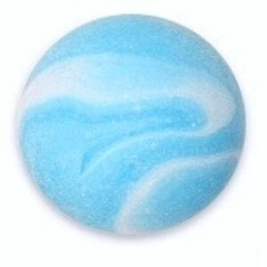 16mm "beluga" Bulk Pack of 50 or 100 Player Glass Marble (5/8th ...