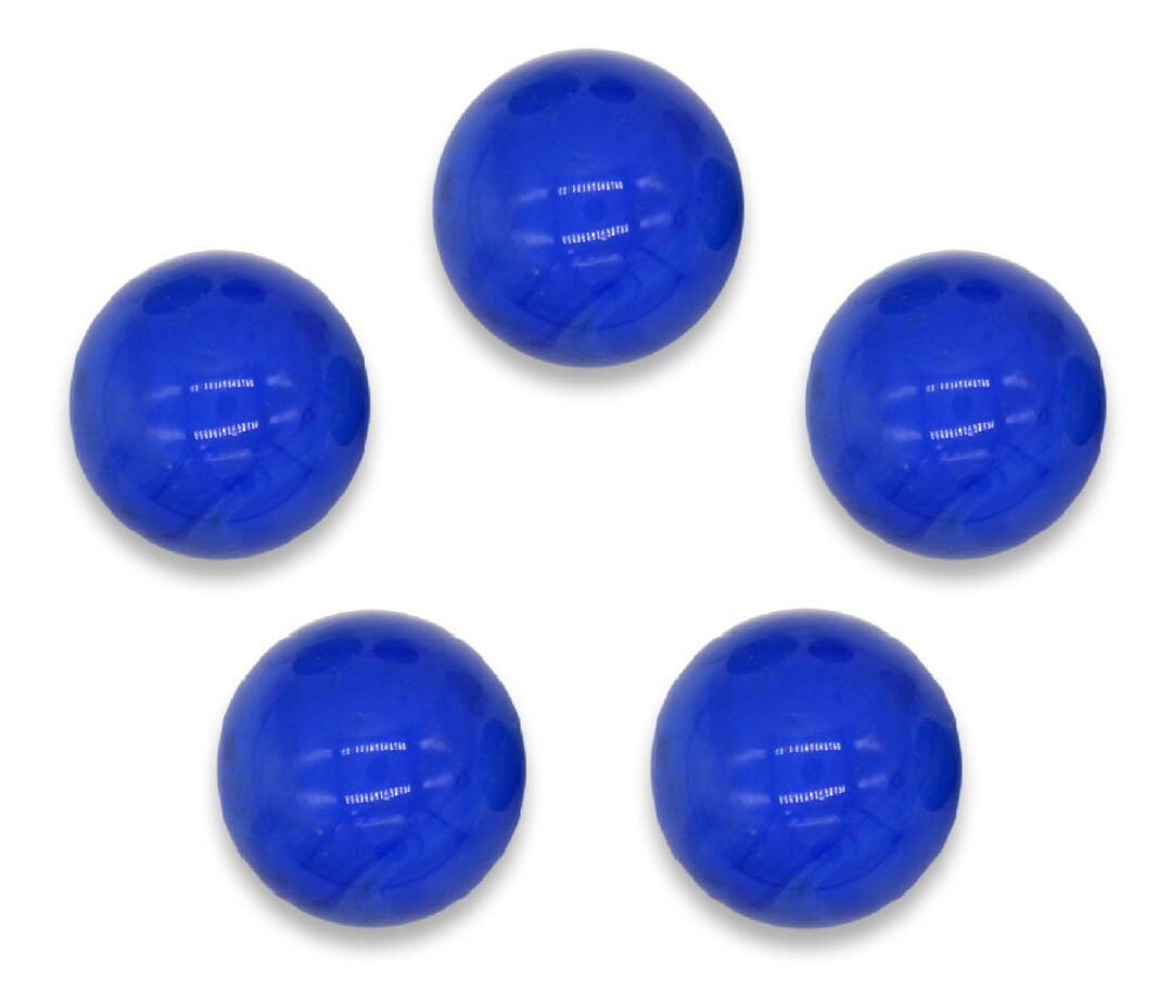 5 Dark Blue Solid Color Opal Glass Shooter Marbles 25mm Packs of 5 - Etsy
