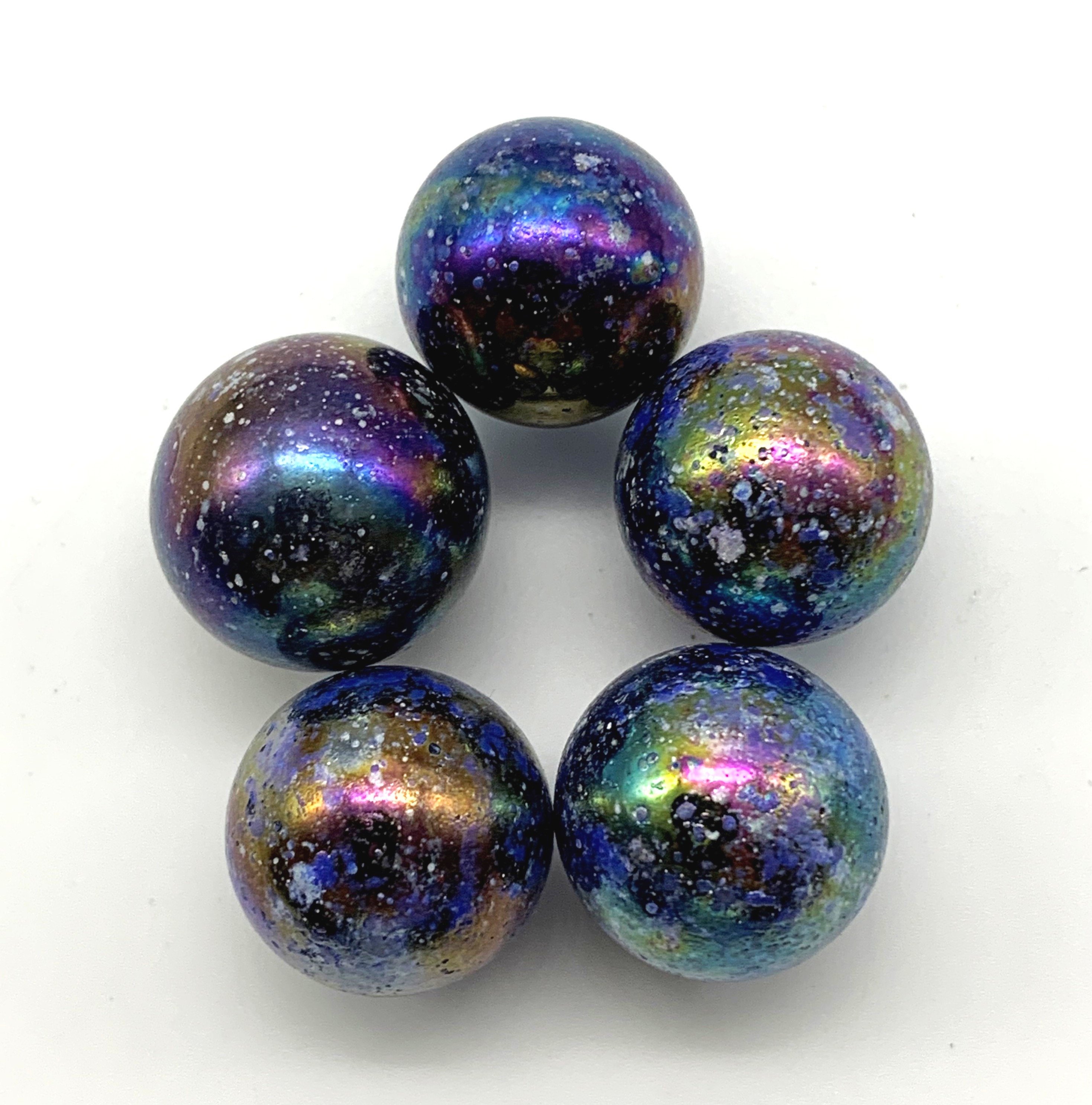 16mm jupiter Glass Marble 5/8th Players Pk - Etsy
