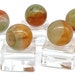 16mm Malachite Aggie Player Marbles Single or Pk of 5 (5/8") Assorted ...