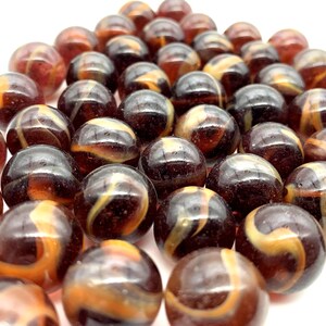 Bulk Pack of 50 "mummy" 16mm Player Glass Marbles (5/8th") Translucent ...