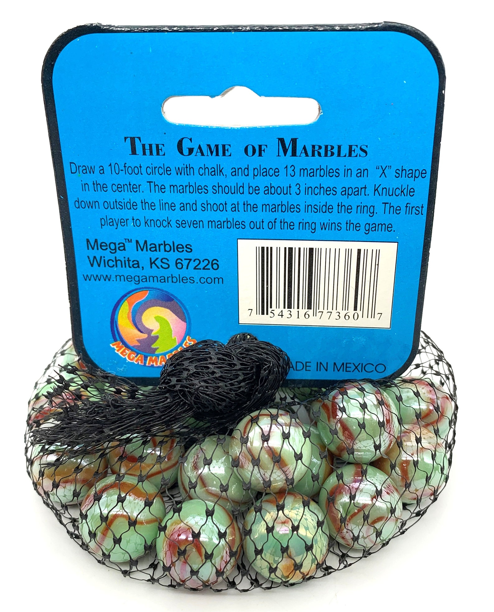 Net Bag of 25 tree Frog Glass Mega Marbles by - Etsy