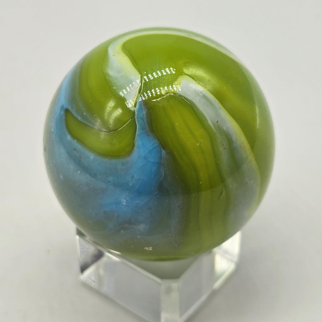 NEW FOR 2024! Single 42mm Troll Giant Marble (1.65") Lime Green With ...