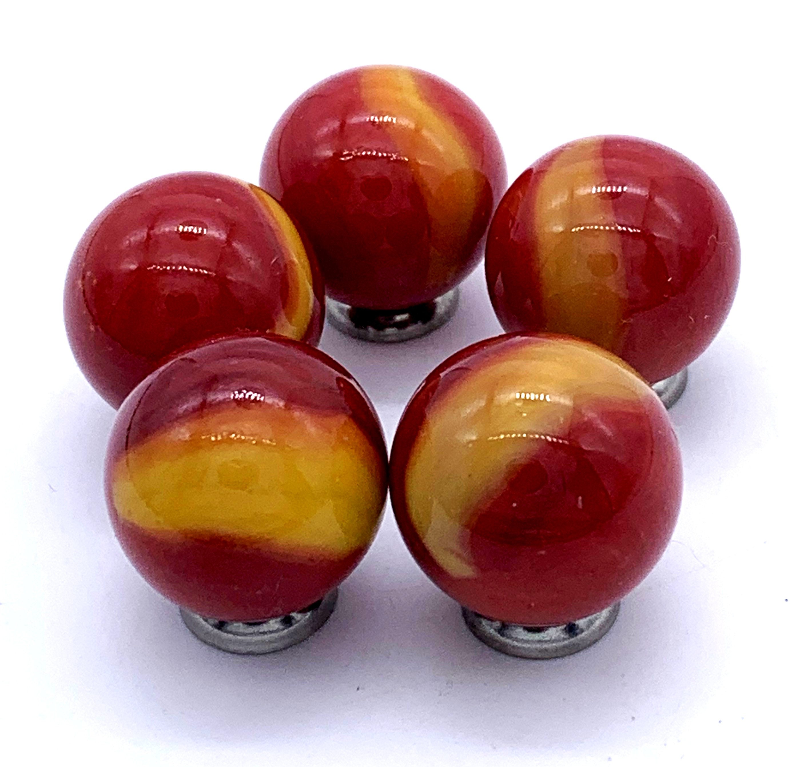 16mm red Devil Iii Glass Mega Marble Players Pack - Etsy