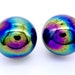 Net Bag of 2 Meteor (meteore) 42mm Mammoth Glass Mega Marbles (1.65 ...