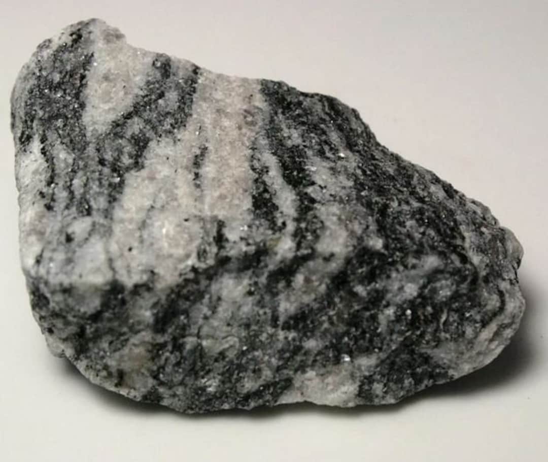 Gneiss Metamorphic Rock 3 Unpolished Mineral Specimens Measures 1-2 ...