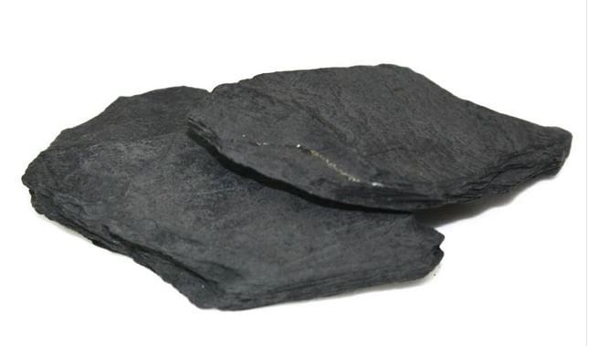 Black-gray Slate Metamorphic Rock 3 Pieces Mineral Specimen - Etsy