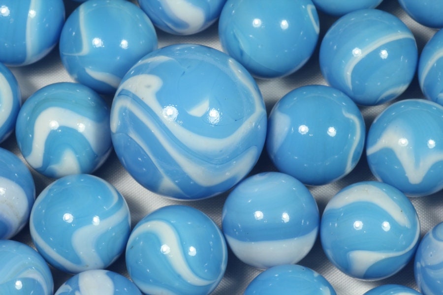 16mm tidal Wave Glass Marble Players 5/8th - Etsy