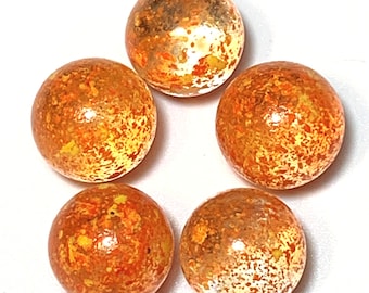 25mm ladybug 1 Inch Glass Marble Shooters Early Pre 2010 Pack of 5 Red ...