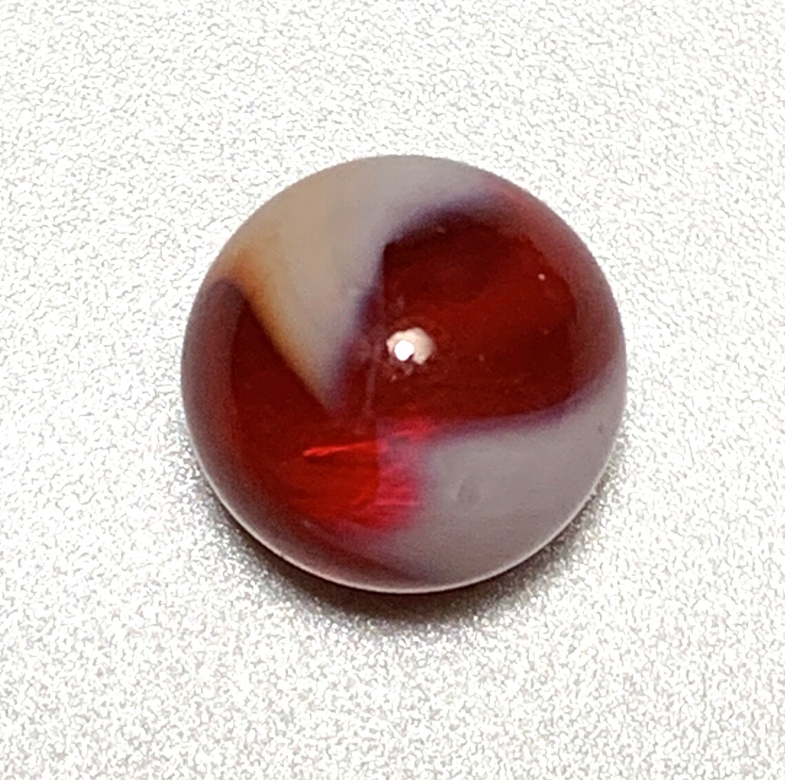 16mm Redbird Glass Player Marbles Pack of 5 W Stands - Etsy
