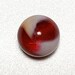 16mm Redbird Glass Player Marbles Pack of 5 Transparent Red W Opaque ...