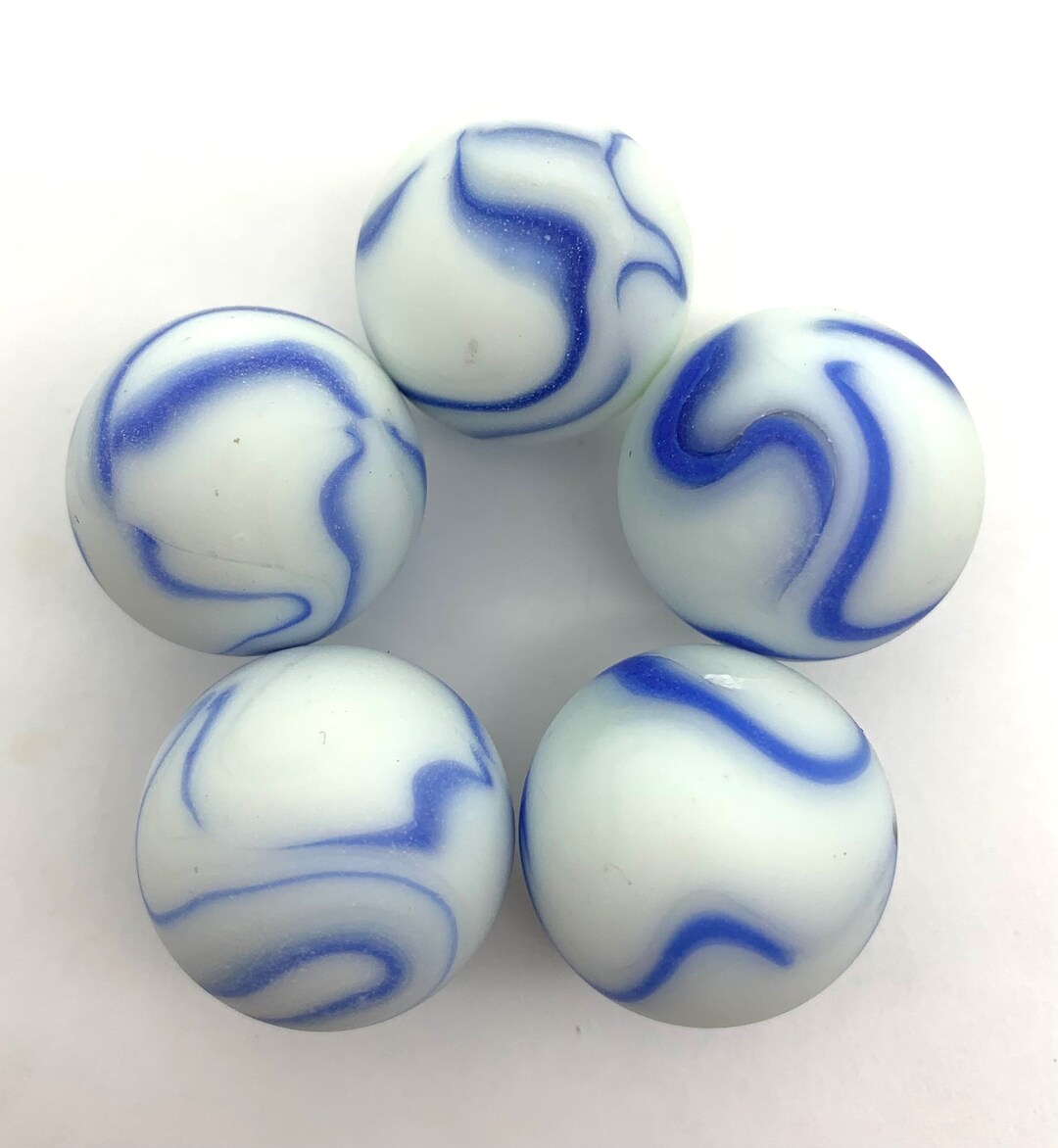 New for 2024! Frosted Old Fashioned 25mm Glass Shooter Marbles (1 ...