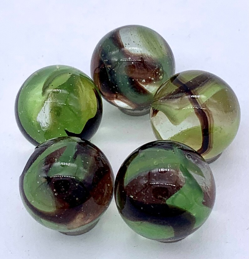 New for 2023! 16mm Commando Glass Marble Players (5/8th") Pack of 5 ...