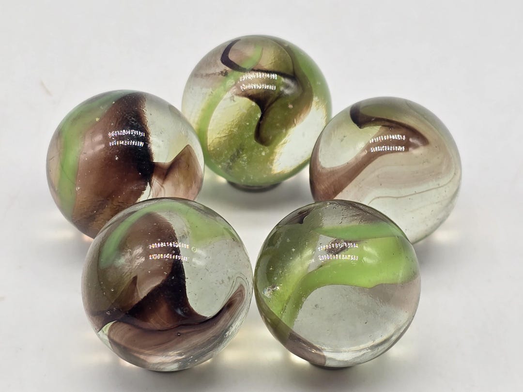 NEW FOR 2025! 25mm Bigfoot Marble ~1" Glass Shooter Marbles Pack of 5 ...