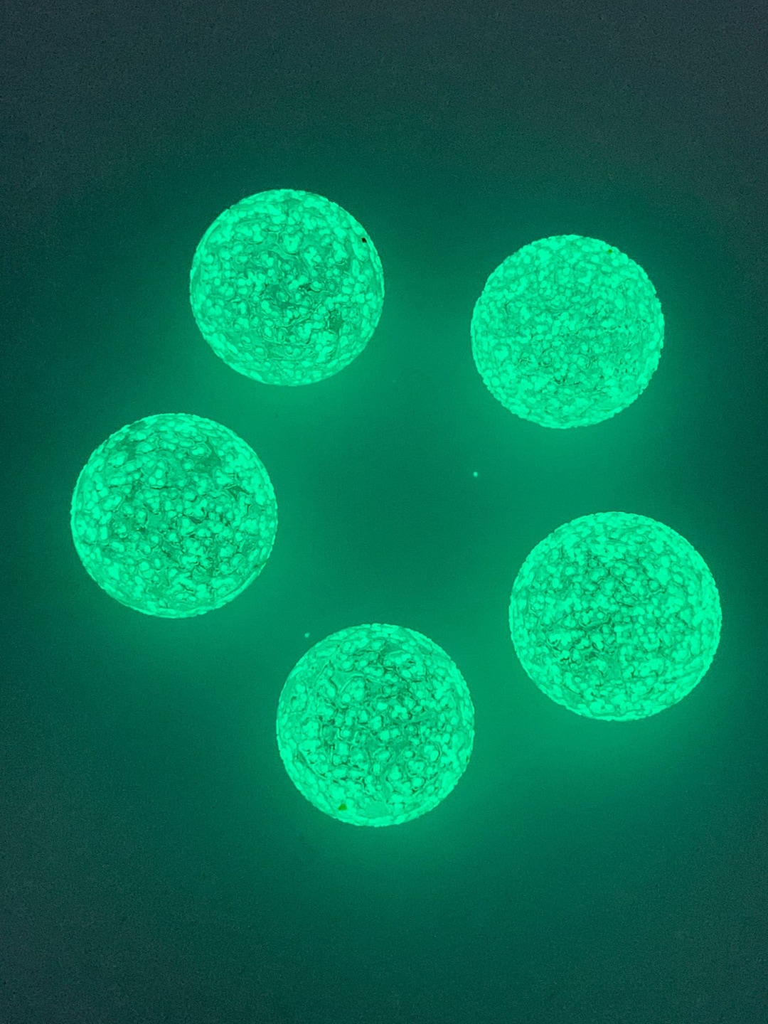 New for 2020!! 25mm "glow-ball" Marbles (1") Shooters Glow in the Dark ...