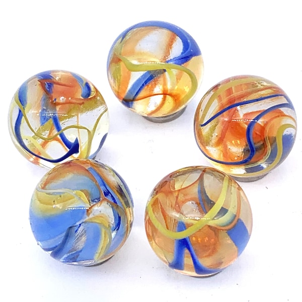 16 Mm Clear Glass Marbles - Etsy