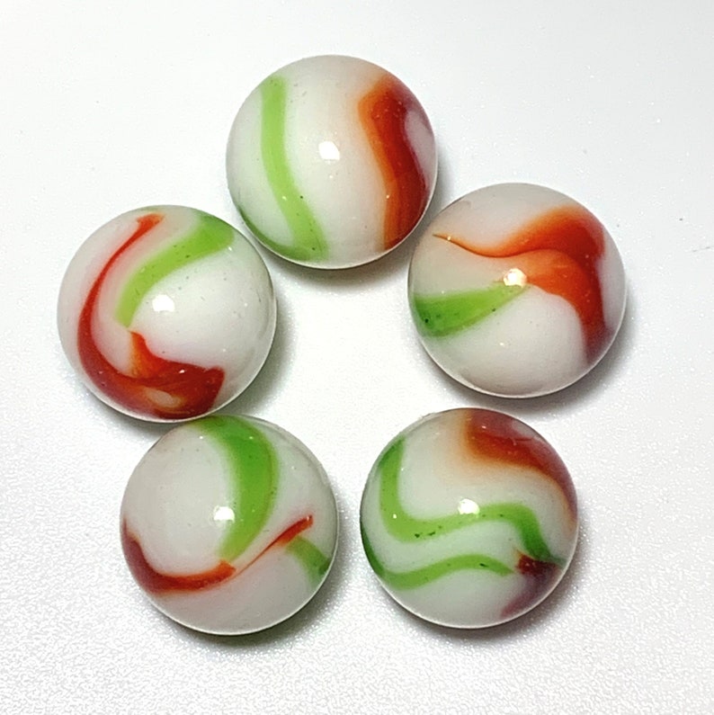 RARE 16mm Mexico Glass Mega Marble Players | Etsy