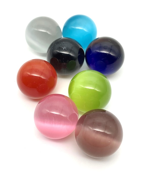 16mm Nimbus Cat's Eye Marbles Choice of Set of 8 Different - Etsy