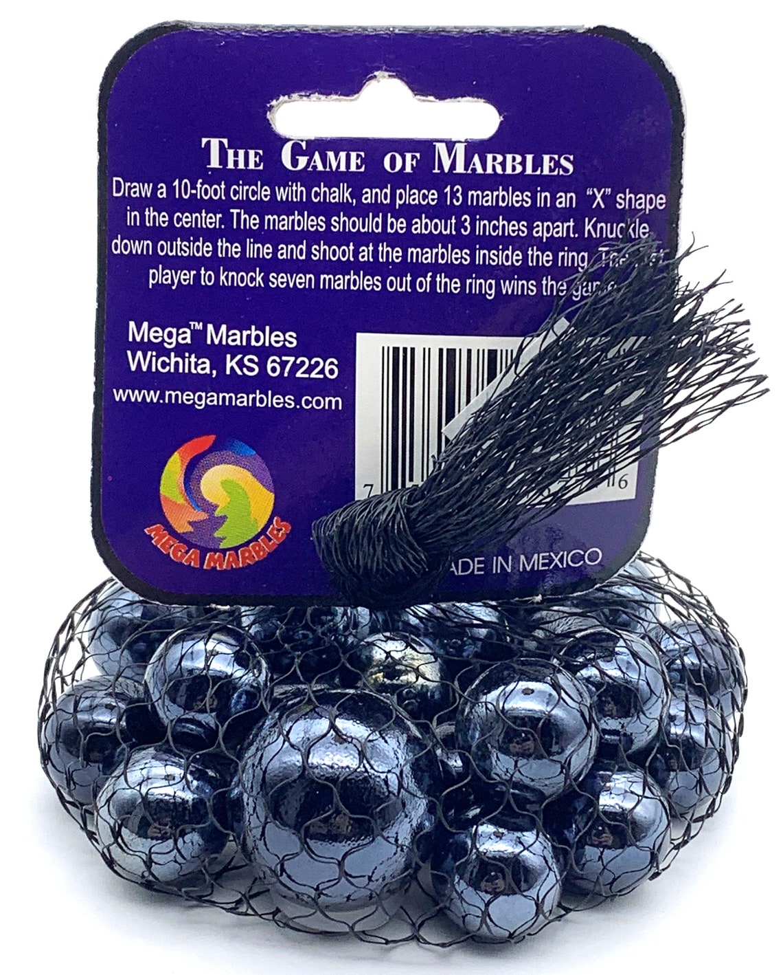 Net Bag of 25 steely Torpedo Glass Mega Marbles - Etsy