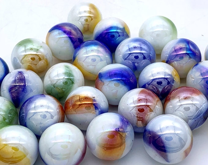 16mm "comet" Choice of Bulk 50 or 100 Pk Player Glass Marbles 5/8th ...