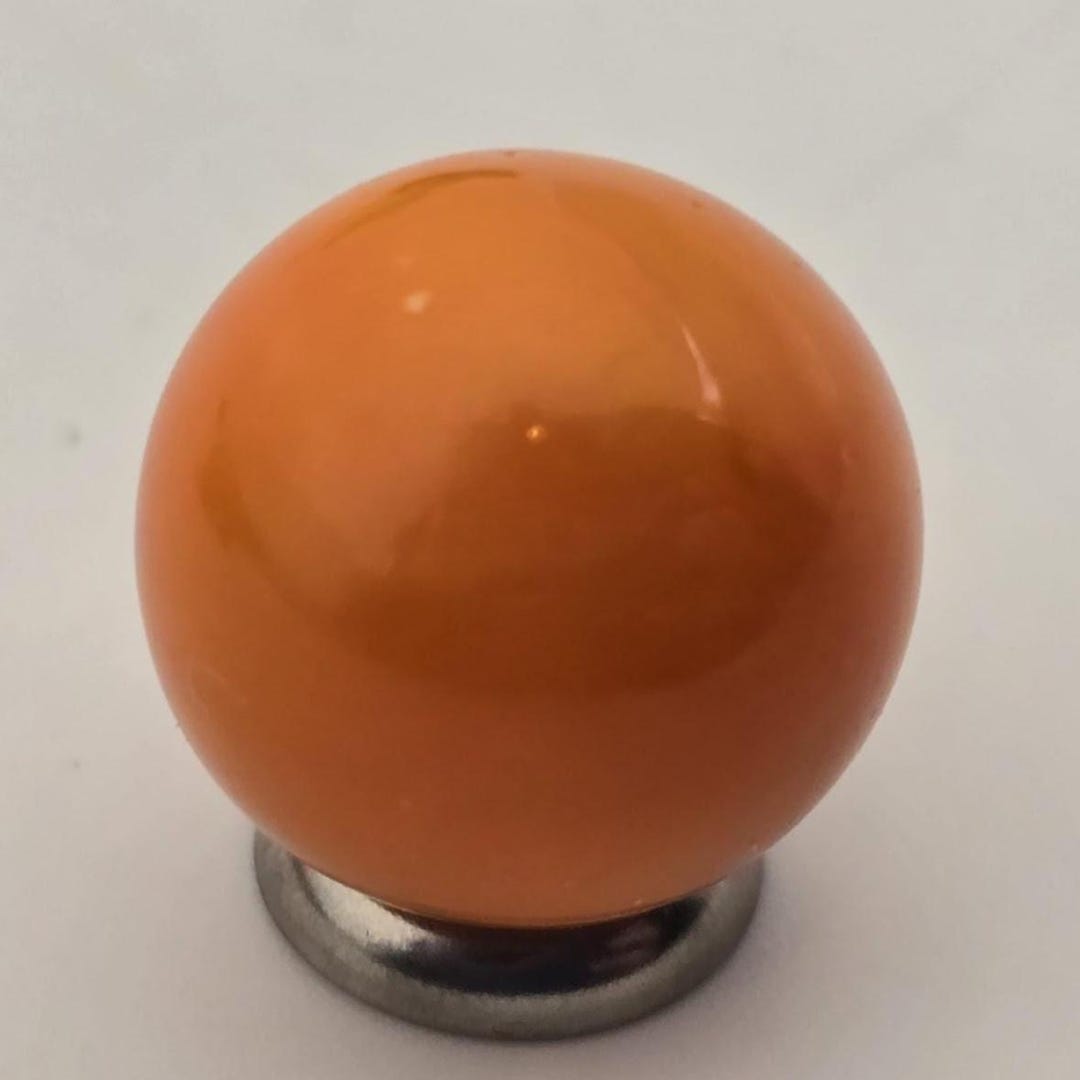 16mm "orange Opal" Game Marbles (5/8") Choice of Quantity: Packs of 5 ...