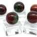 16mm Malachite Aggie Player Marbles Single or Pk of 5 (5/8") Assorted ...