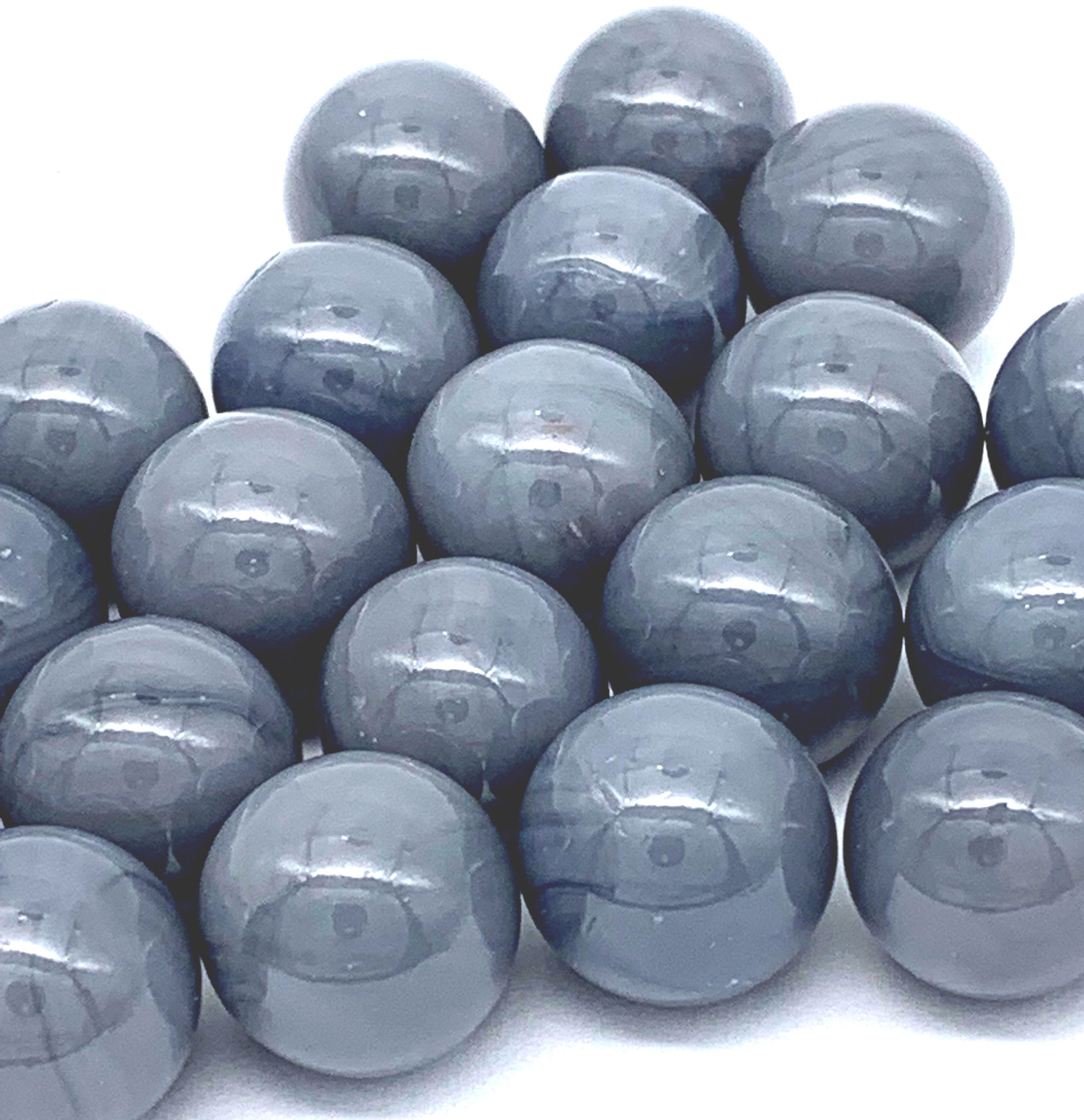 14mm gray Opal Game Marbles .55 Inch Choice of - Etsy
