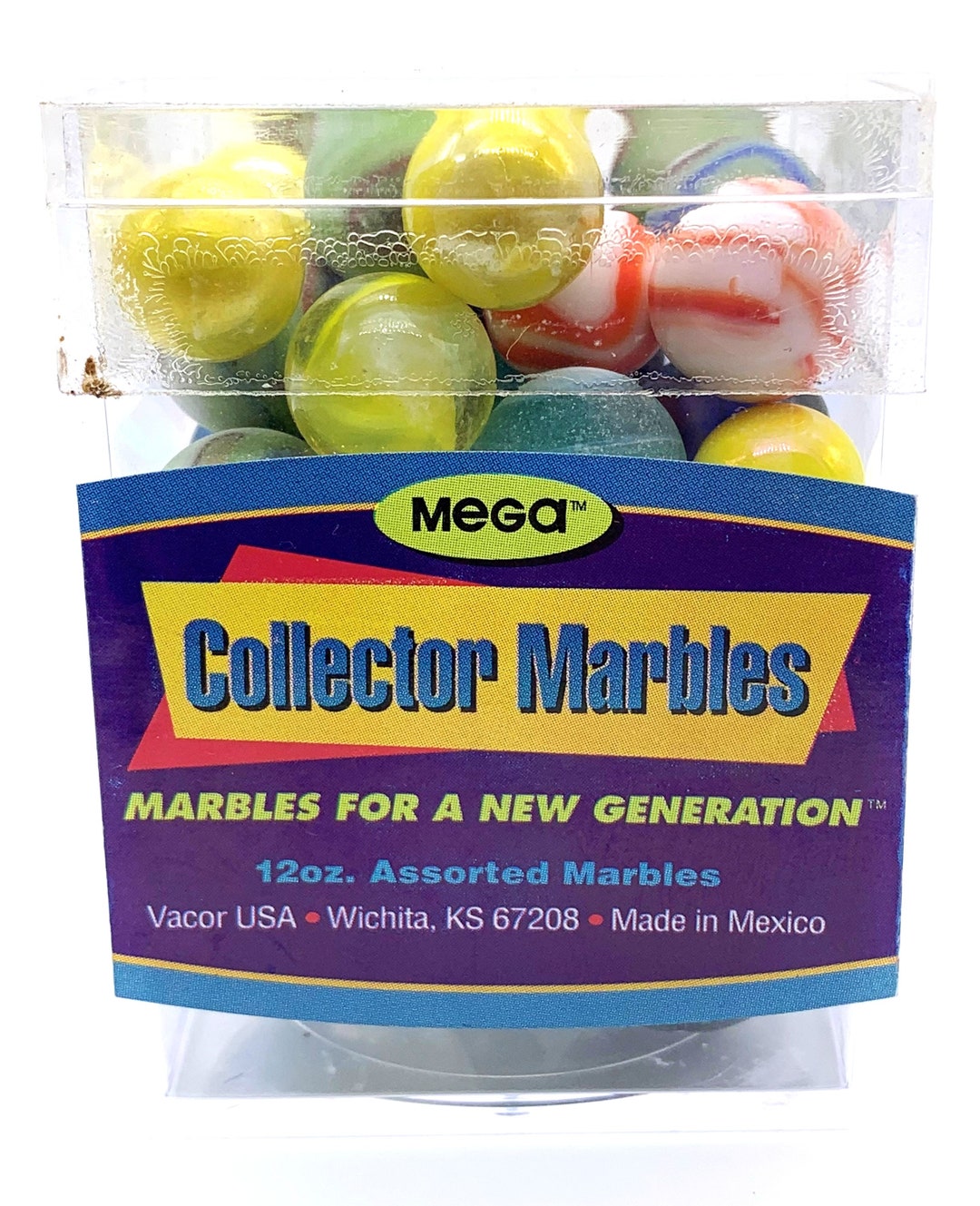 Mega Marbles New Generation Collector Boxes in 2000 Catalouge 12 Ounces ...