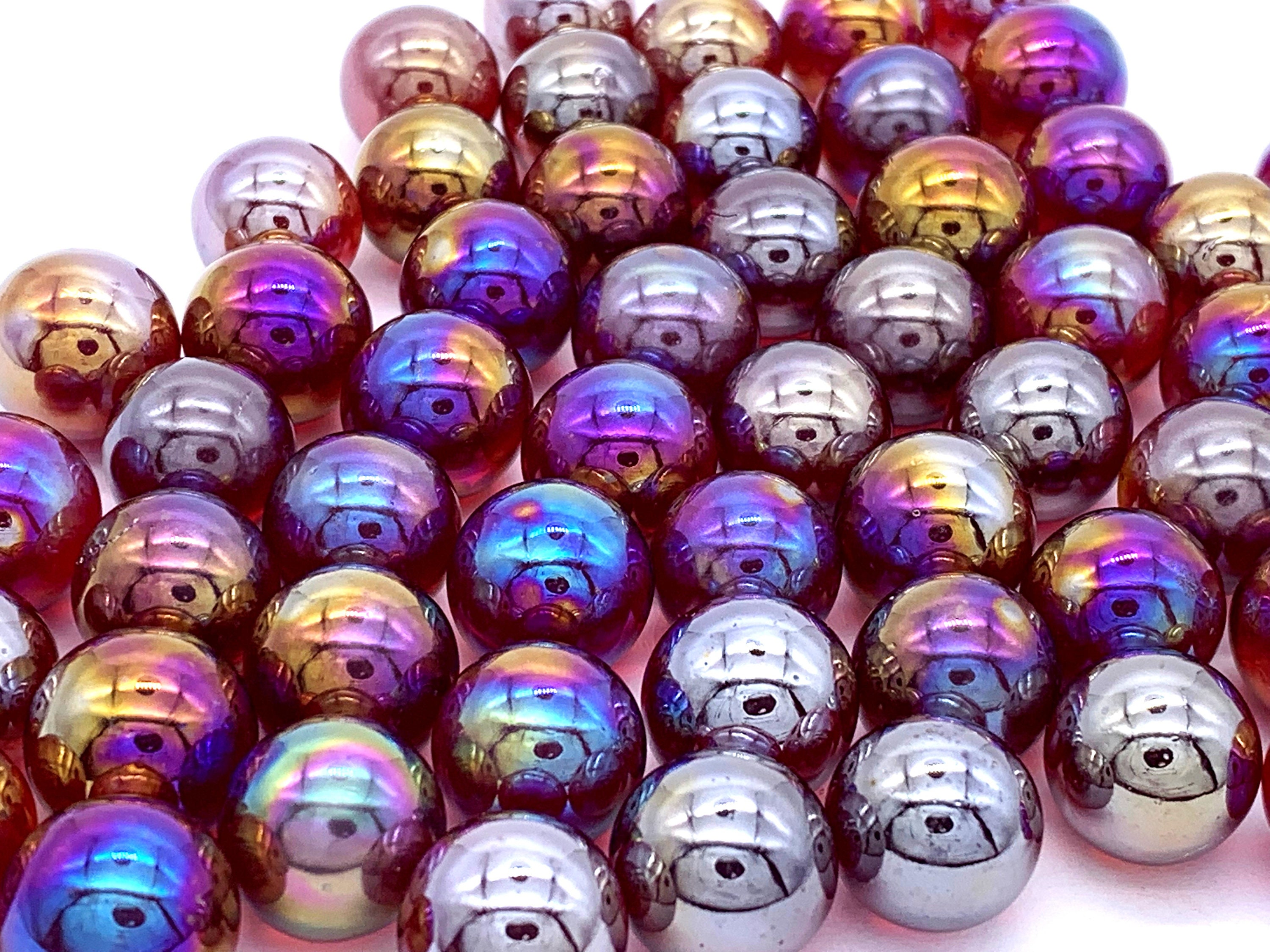 14mm "lustered Red Ruby" Bulk Pack of 50 or 100 Player Glass Marble ...
