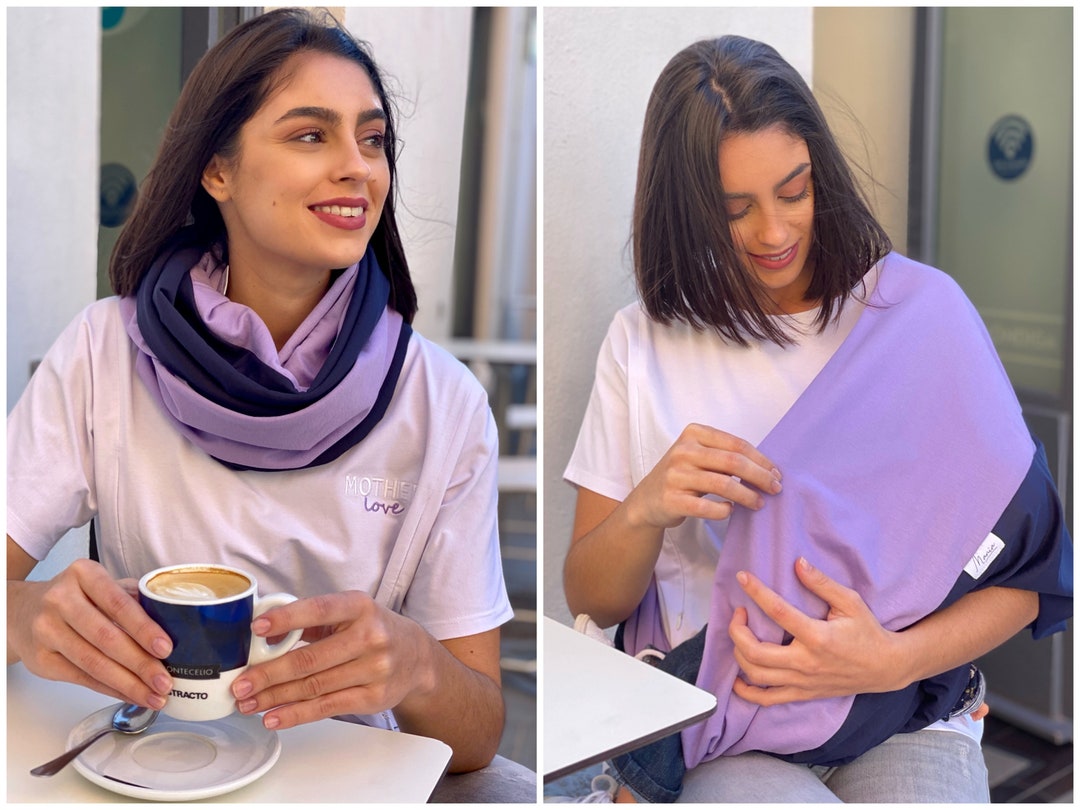 MANIA Nursing Scarf TAMAR - Premium Nursing Scarf for Relaxed and ...