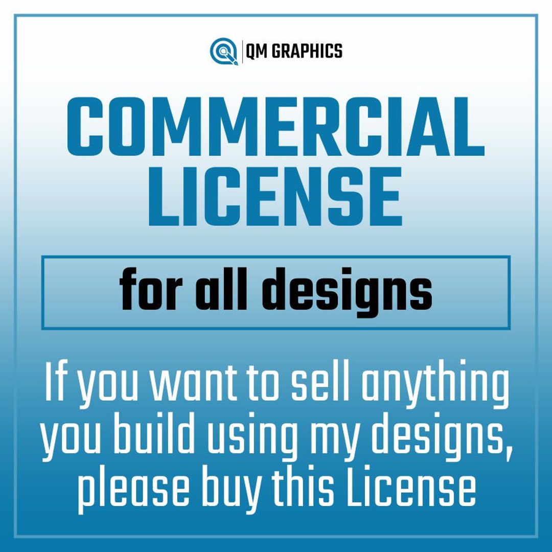 COMMERCIAL LICENSE for All Designs Standard License, Basic License ...