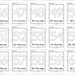 100 Printable Numbers Coloring Pages Coloring Page Preschool - Etsy