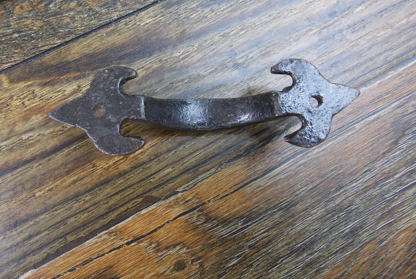 Lot of 4 Hammered Finish 4 Natural Iron Decorative | Etsy