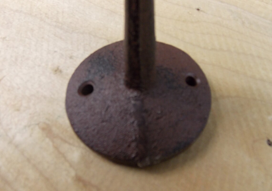 Vintage Style 3 3/4 Cast Iron Arrow Feather Design Hook | Etsy