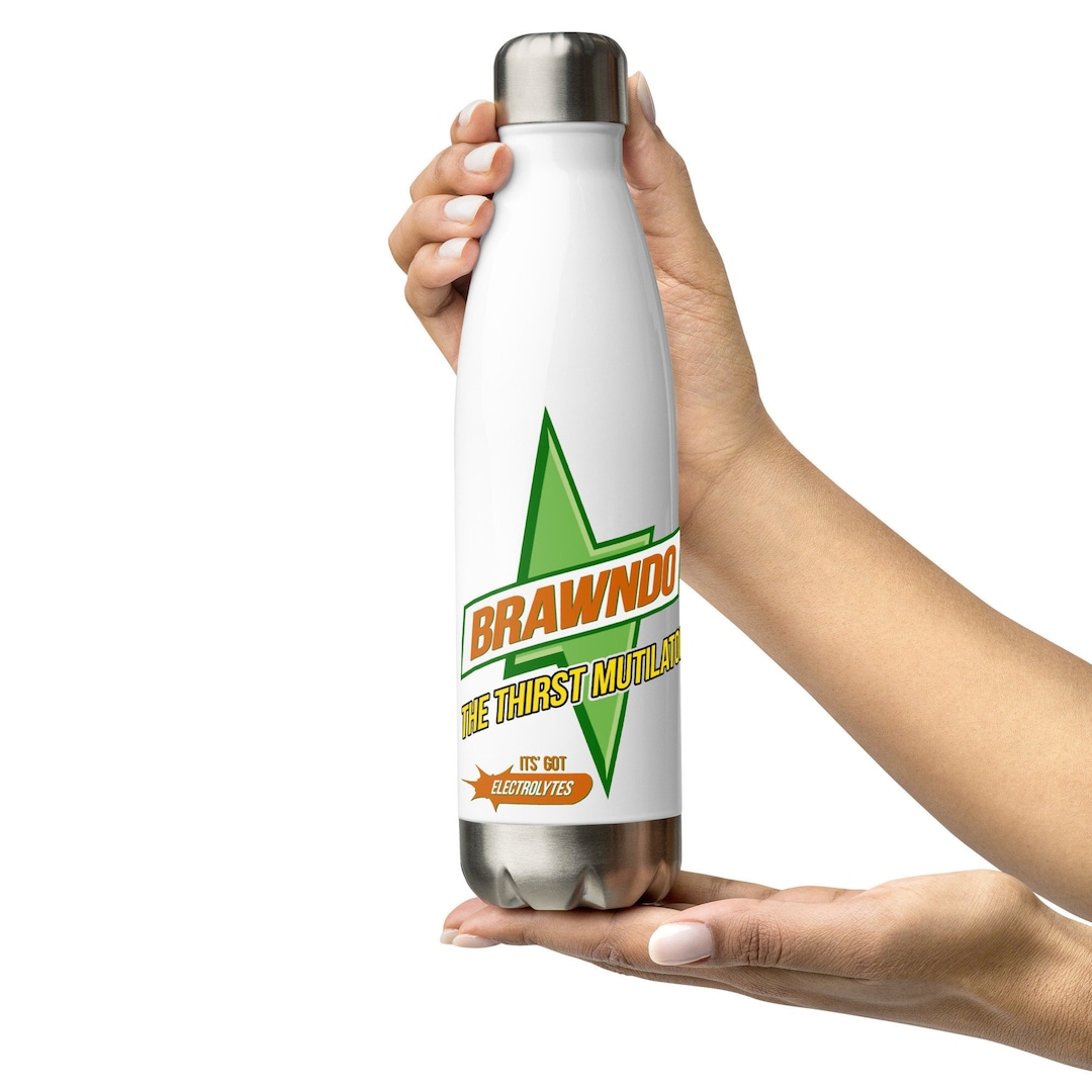 Brawndo Stainless Steel Water Bottle Idiocracy Mike Judge Movie - Etsy