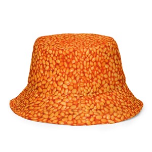 Idiocracy and Baked Beans Reversible Bucket Hat - Etsy