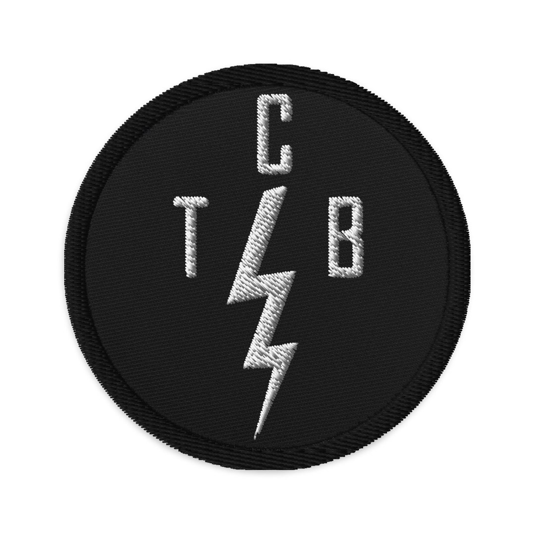 TCB Embroidered Patch - Etsy