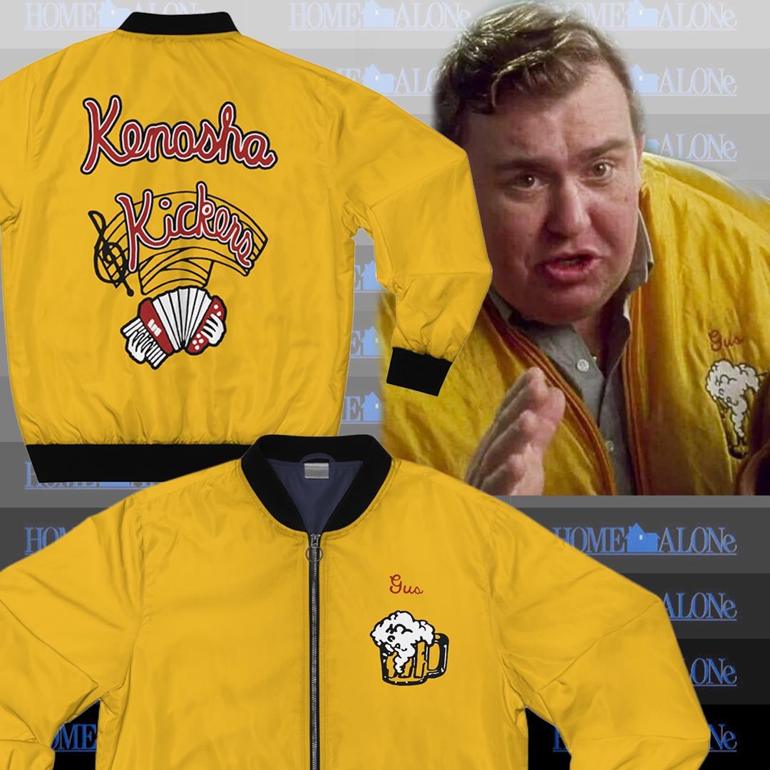 Home Alone Gus Men's Bomber Jacket Kenosha Movie Jacket Filmbuff John ...