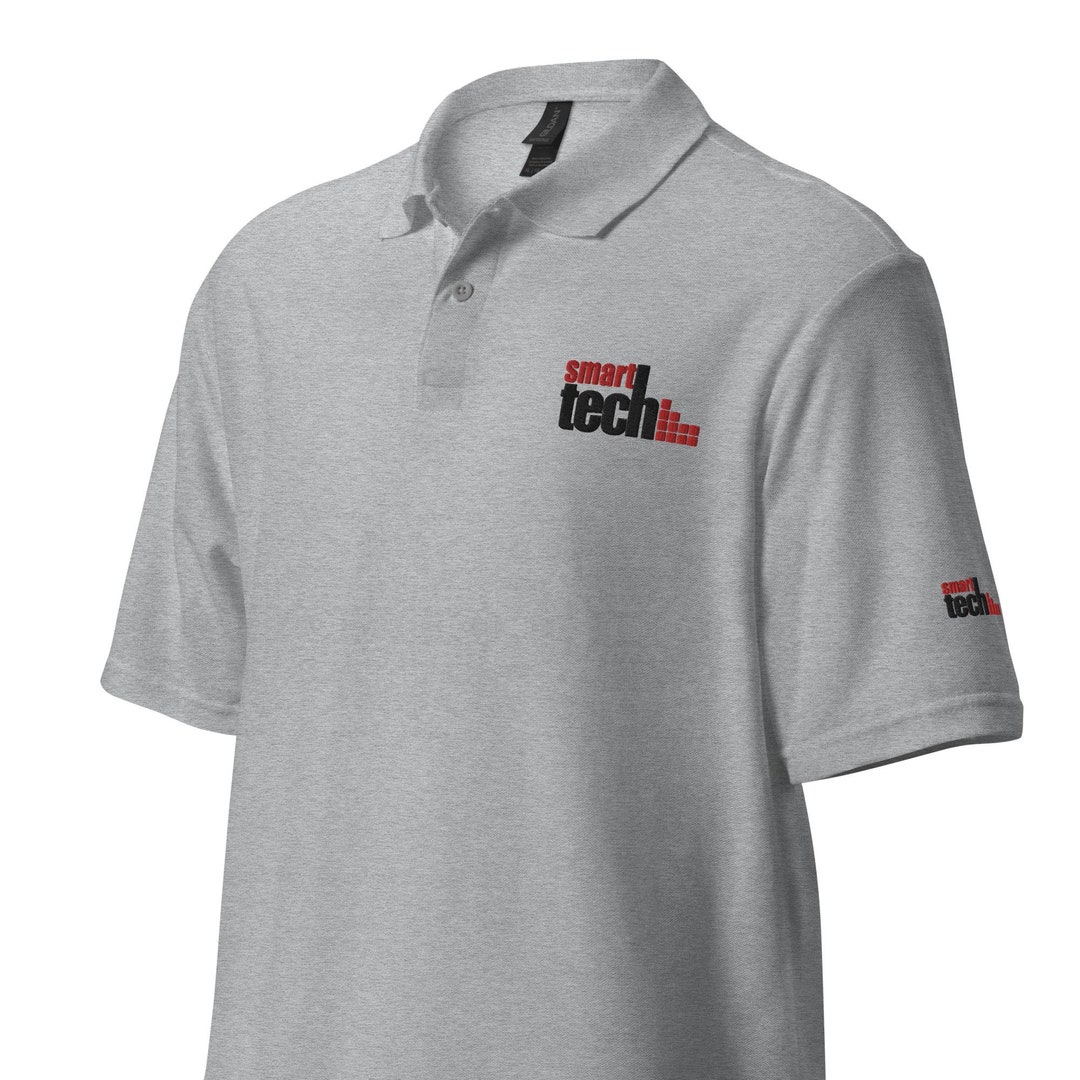 Smart Tech Polo – 40 Year Old Comedy Shirt – Movie Inspired Pique Top ...