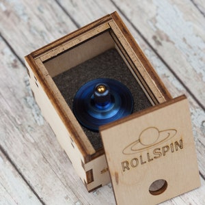 Precision Titanium Spinning Top Rollspin kickstarter Birthday Gift ...
