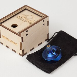 Precision Titanium Spinning Top Rollspin kickstarter Birthday Gift ...