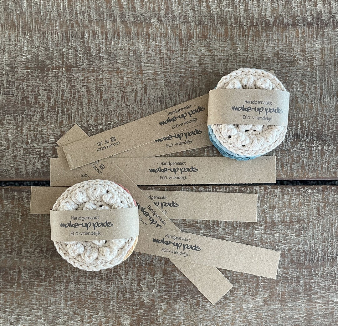 PDF Printable Label for Makeup Pads - Etsy