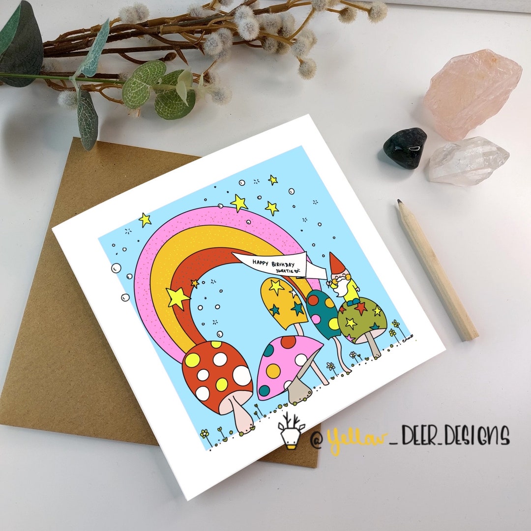 Happy Birthday Sweetie/ Luxury /irish Greeting Card/ Happy Birthday ...